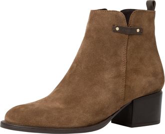 Tamaris Damen Absatzstiefelette Leder Blockabsatz bequem; MUSCAT, EU 36