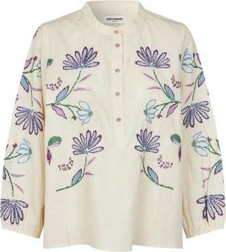 Lollys Laundry Femme, Blouses et Chemises, Beige, Taille: 42 FR Blouses