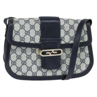 Gucci Pre-owned Plastik Crossbody Bag - - Pre-owned - Damen - Blau - ONE SIZE