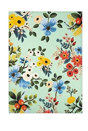 Excelsa Fiori Frida torchon de Cuisine, 100% Coton, 70 x 50 cm, avec boutonni&egrave;re