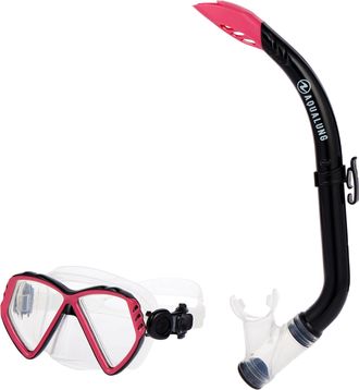 Aqualung Aqua Lung Sport CUB Combo SN JR TRANSPARENT PINK - S
