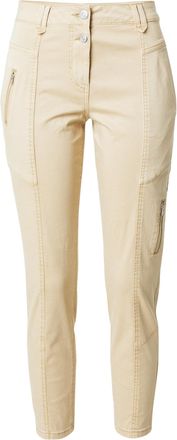 Tom Tailor Damen 1042075 Slim Fit Hose, 11485-Sandy Beige, 36W x 28L