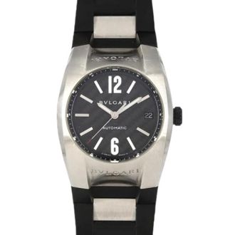 Bulgari unisex, Pre-owned, Noir, Taille: ONE Size Montre-bracelet Vintage Pre-owned