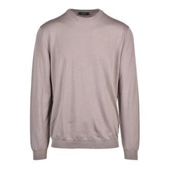 Zanone Herren, Strickwaren, Beige, 2XLGr&ouml;&szlig;e