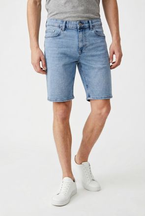 Only & Sons Shorts ONLY & SONS ONSWEFT BOX PIM DNM SHORTS VD, Herren, Gr. XL, N-Gr, light blau denim, Web, Obermaterial: 50% Baumwolle, 30% Polyester, 18% Viskose