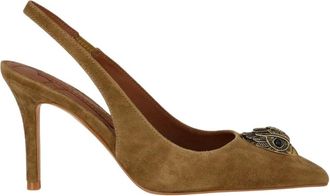 Kurt Geiger Belgravia Sling - Femme - Chaussures - Beige - Taille: 37 EU