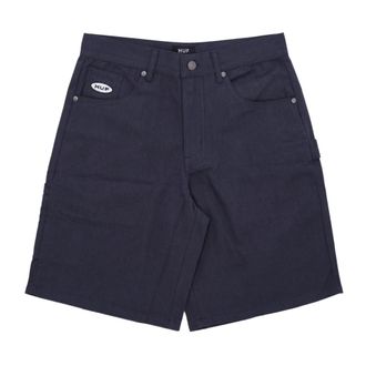 HUF Navy Arbeiter Kurze Hose - - Shorts - Herren - Blau - W32