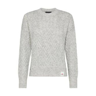 Peuterey Femme, Pulls, Gris, Taille: 42 FR Pull ras du cou