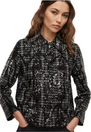 Marella Femme, Blouses et Chemises, Noir, Taille: 42 FR Vestes