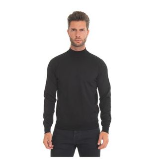 Hindustrie Schmaler Wollpullover Hergestellt in Italien - - Knitwear - Herren - Schwarzk - M