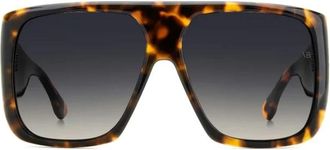 Victoria Beckham Femme, Accessoires, Brun, Taille: 60 MM Lunettes de soleil &agrave; monture carr&eacute;e