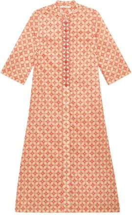 Maliparmi Maliparmi, Femme, Robes, Orange, Taille: 40 FR Floral Spin Dress