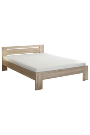 Boxxx Bett, Sonoma Eiche, 140x200 cm, in verschiedenen Gr&ouml;&szlig;en erh&auml;ltlich, Schlafzimmer, Betten, Einzelbetten