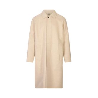 Kiton Soprabito - Homme - Manteaux - Beige - Taille: L