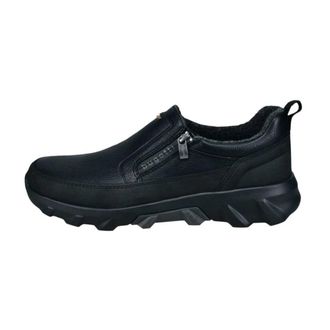 Bugatti schwarze l&auml;ssige geschlossene Freizeit - - Shoes - Herren - Schwarzk - 44 EU