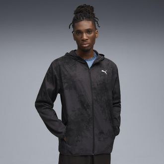 Puma Veste tiss&eacute;e &agrave; motif TAD ESSENTIALS Homme, V&ecirc;tements, Noir, XL