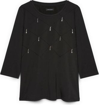 Fiorella Rubino Damen, Oberteile, Schwarzk, MGr&ouml;&szlig;e