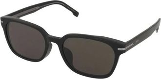 HUGO BOSS unisex, Accessoires, Noir, Taille: 55 MM Lunettes de soleil cercl&eacute;es