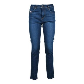 Diesel Stretch-Jeans aus Baumwollmischung - - Jeans - Damen - Blau - W31