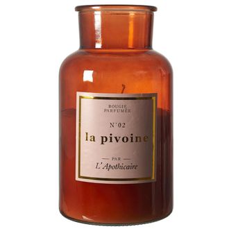 Linnea APOTHICAIRE Duftkerze Paraffinwachs Pfingstrose