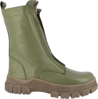 Andrea Conti Bottes pour Femme Tendance, Olive, 36 EU