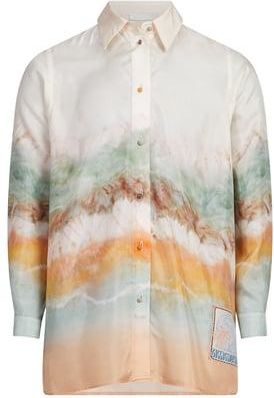 Zimmermann Chemise fluide &agrave; col classique en soie