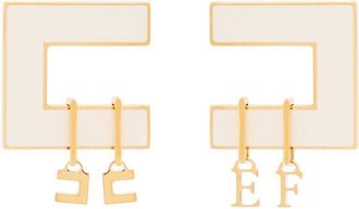 Elisabetta Franchi Ohrringe OR-34K-66E2-V170 Creme