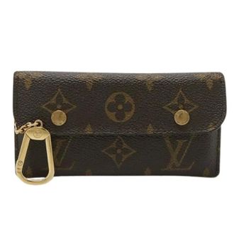 Louis Vuitton Portefeuille Vintage en Toile Pre-owned - Femme - Pre-owned - Brun - Taille: ONE Size
