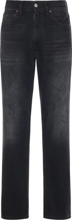 Maison Margiela Homme, Jeans, Noir, Taille: W34 Jean cinq poches
