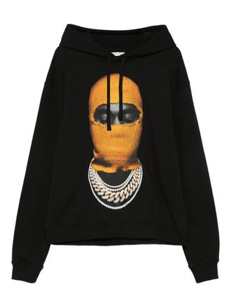 Ih Nom Uh Nit Hoodie mit Balaklava-Print - Schwarz