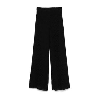 Twinset Macram&eacute;-Spitzhose - - Trousers - Damen - Schwarzk - S