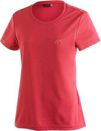 Maier Sports Waltraud, Damen T-Shirt, Funktionsshirt mit Rundhals für Wandern und Freizeit, dryprotec Technologie, Atmungsaktiv, NFC-Chip für einfaches Recycling, 