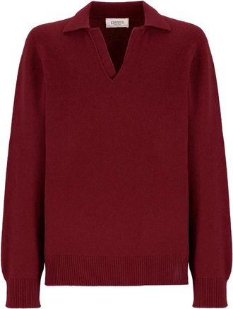Laneus Homme, Tops, Rouge, Taille: M Polo Tricot