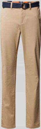 Mc Neal Slim Fit Stoffhose mit franz&ouml;sischen Eingrifftaschen