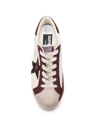 Golden Goose Leather Sneakers - Ivory