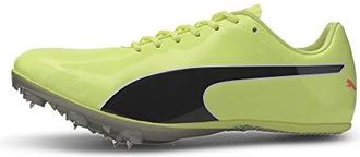 Puma Mixte Evospeed Sprint 10 (Unisex) Chaussures dAthlétisme, Fizzy Yellow Black, 44 EU