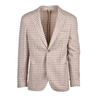 L.B.M. 1911 Giacca sfiancata - - Jackets - Herren - Beige - L