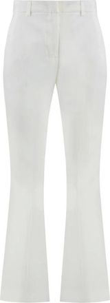 PT01 Pt01, Femme, Pantalons, Blanc, Taille: 40 FR Pantalon &Eacute;vas&eacute;
