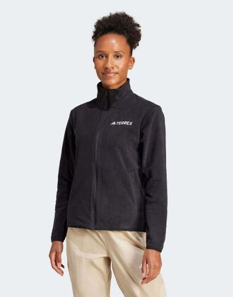 adidas adidas Performance - Multi Essentials - Veste polaire zipp&eacute;e - Noir