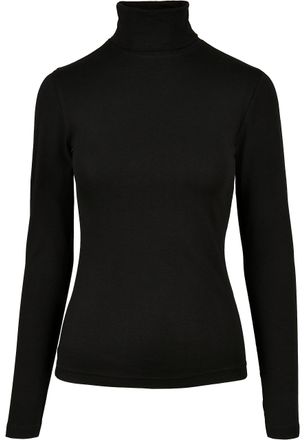 Urban Classics Ladies Basic Turtleneck L/S Black 5XL