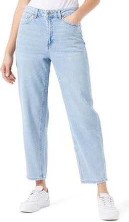 Vero Moda VMTESSA Jean pour Femme Taille Haute Taille Haute, Bleu Jeans Clair, 30W / 30L