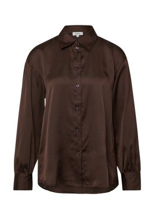 s.Oliver Langarmbluse Bluse Bluse aus strukturierter Ware im Relaxed Fit