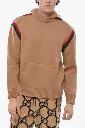 Gucci Hooded Wool Sweater size Xl