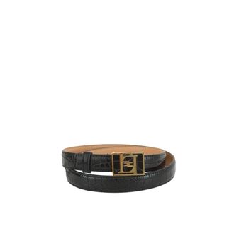 Elisabetta Franchi Ct47S56E2 G&uuml;rtel - - Accessories - Damen - Schwarzk - S
