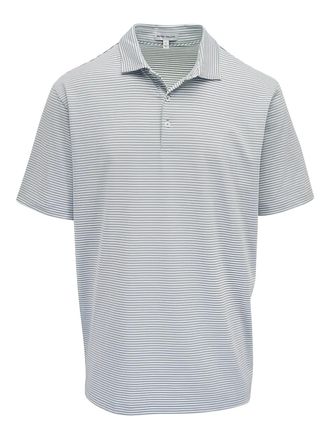 Peter Millar polo Calvert Crown &agrave; rayures - Bleu