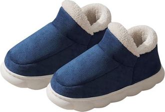 Generic Pantoufles pour adulte Automne et Hiver Int&eacute;rieur et Ext&eacute;rieur Mode Couleur unie Confortable avec Chaud Antid&eacute;rapant Pantoufles Homme S Taille 13, NY2