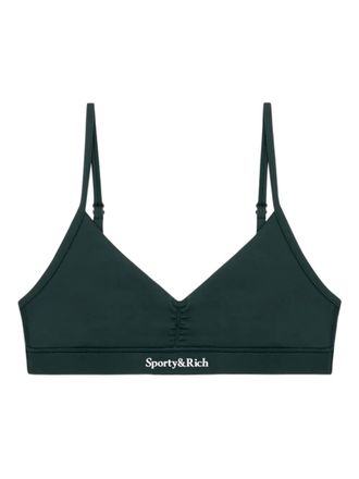 Sporty & Rich brassi&egrave;re &agrave; bretelles ajustables - Vert