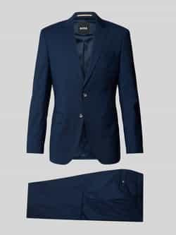 HUGO BOSS Regular Fit Anzug aus reiner Schurwolle