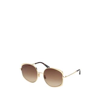 Tom Ford Femme, Accessoires, Jaune, Taille: 58 MM Abbey Lunettes de soleil