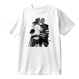 Generic T-shirt en coton HeatRivalry Hollanov Rozanov Hollander pour hommes et femmes &agrave; manches courtes col rond d&eacute;contract&eacute; tendance, blanc, XXL